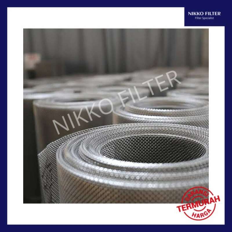 Jual Wire Mesh Saringan Ss 304 #10, 12, 14, 16, 18, 20, 24, 30, 40, 50 ...