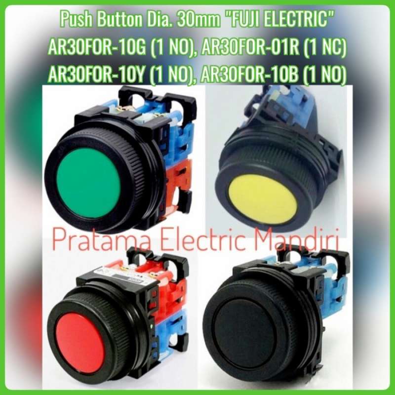 Promo Push Button Ar30For-10G Ar30For-01R Ar30For-10Y Ar30For-10B Fuji ...