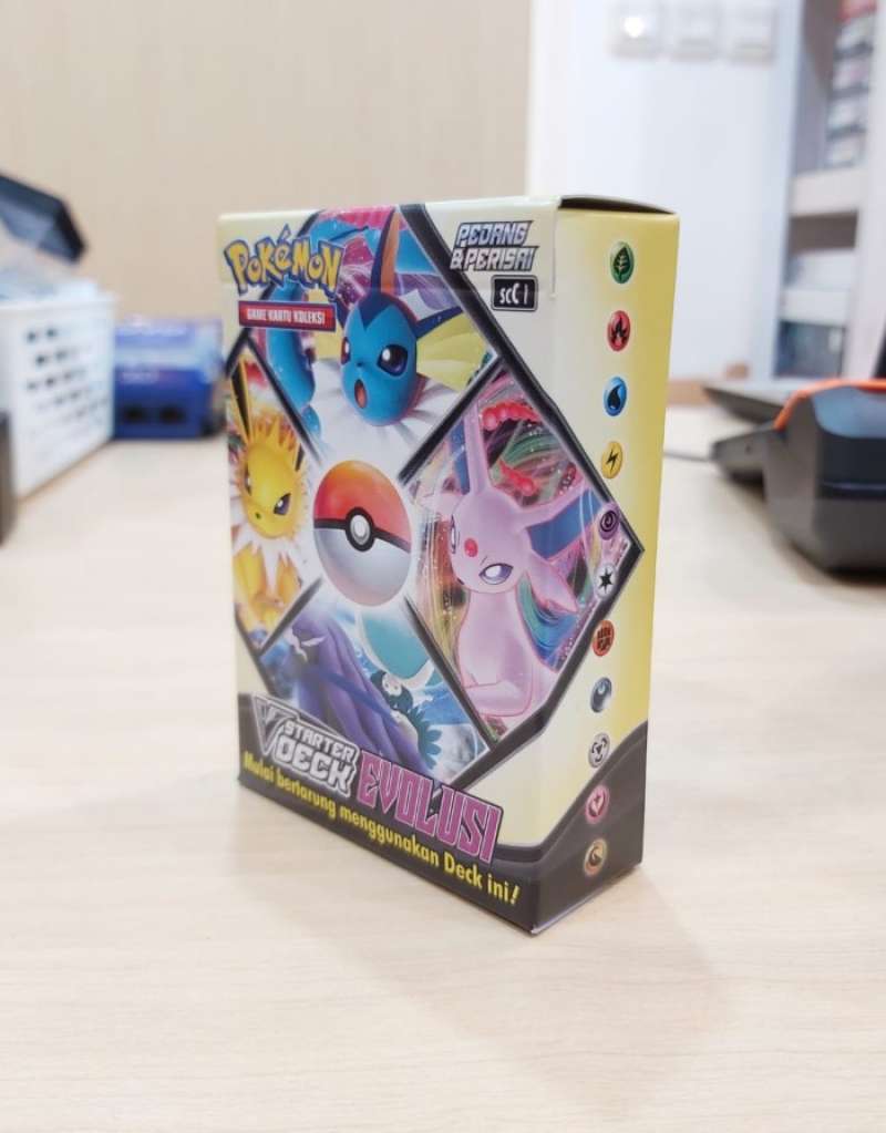 Promo Pokemon Tcg Indonesia V Starter Deck Evolusi Scc Diskon 23% Di Seller Pasaraya Store ...