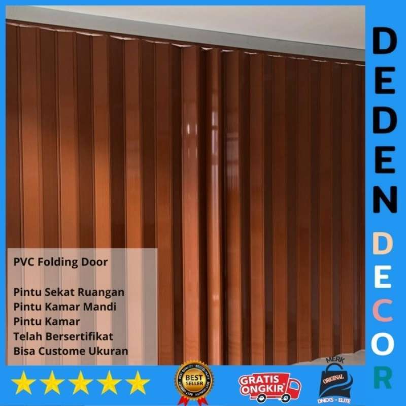 Promo Pvc Folding Door | Pintu Lipat Plastik Dan Kunci Diskon 23% Di ...