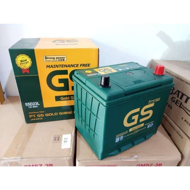 Promo Aki Mobil Toyota Camry 55D23L Gs Mf 12V 60Ah Diskon 17% di Seller Hafizh Store 5 - Cikoko ...