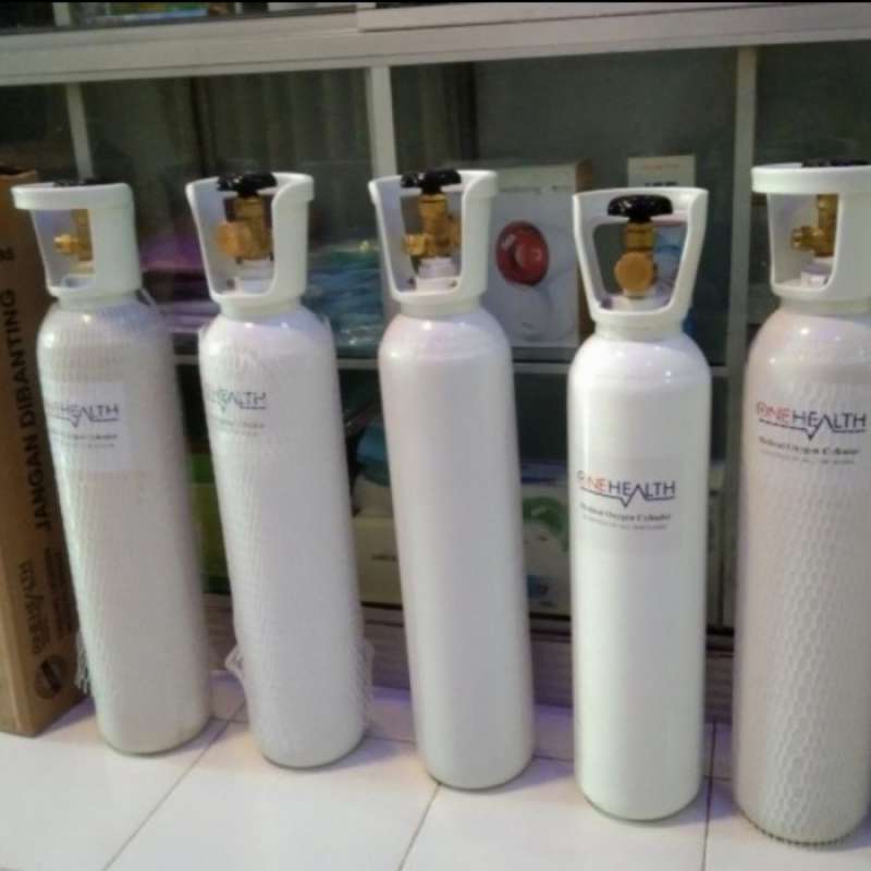 Promo Tabung Oksigen Oxygen Siap Pakai Ukuran 1M3 Sudah Ada Isi (Tabung ...