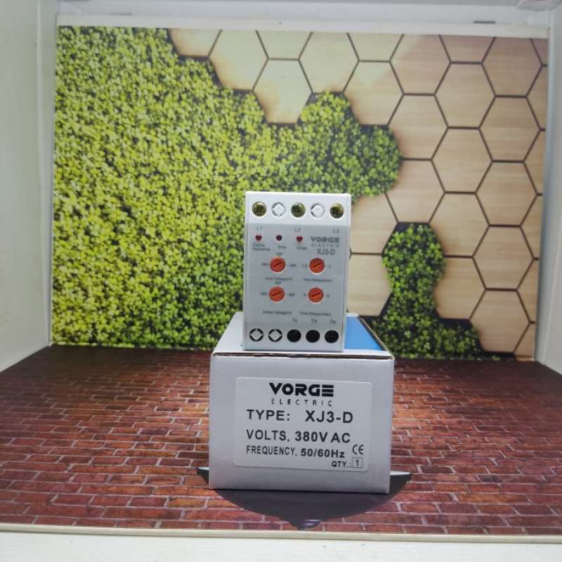 Promo Chint Xj3-D Phase Failure Relay Over / Under Voltage Protection ...