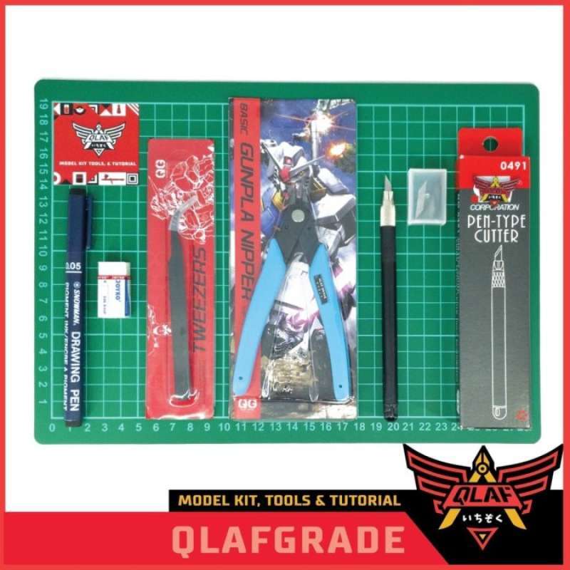 Promo Paket Alat Rakit Gundam PEMULA LENGKAP BERKUALITAS model kit ...