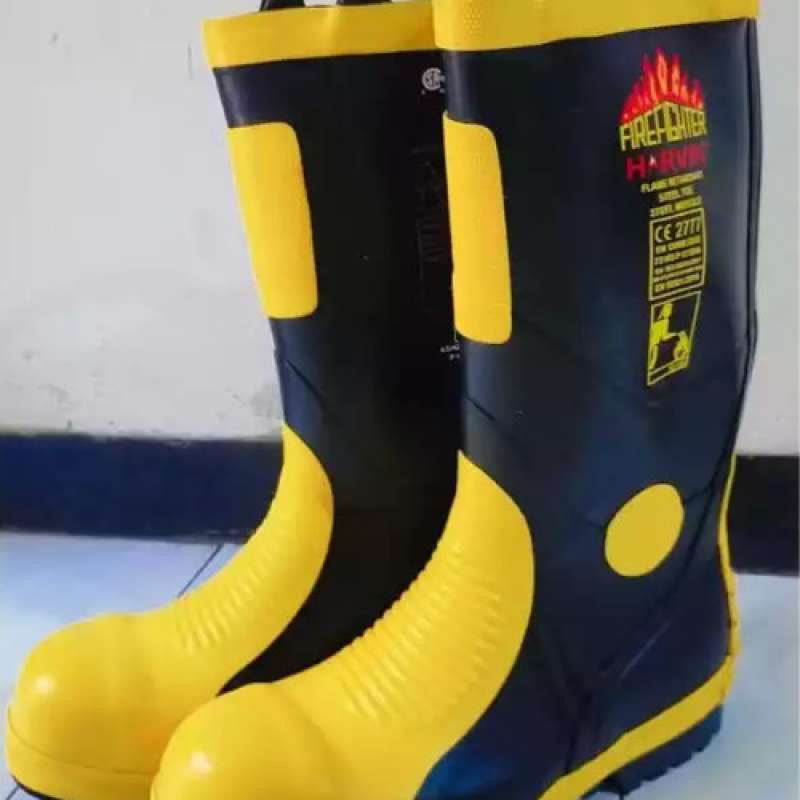 Promo SEPATU PEMADAM KEBAKARAN SAFETY - ORIGINAL HARVIK FIRE RANGER ...