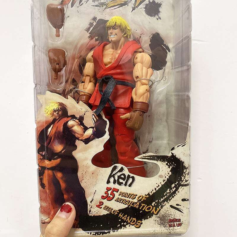 Promo Ryu Figure NECA Action Figure Chun Li Figure Chun-Li Hoshi Ryu ...