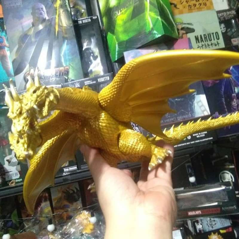 Promo King Of Monster Zero Ghidorah Godzilla 2019 Kaiju Vinyl Figure ...