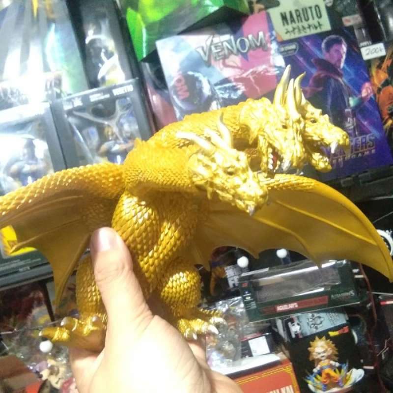 Promo King Of Monster Zero Ghidorah Godzilla 2019 Kaiju Vinyl Figure ...