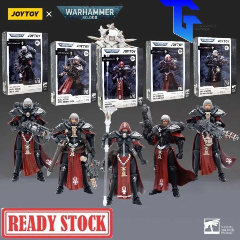 Promo JOYTOY 1/18 Warhammer 40K Adepta Sororitas Battle Sisters Imagifier Diskon 26% di Seller ...