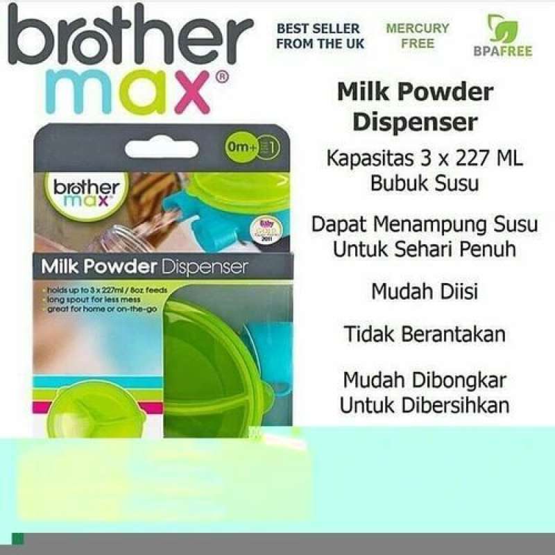 Promo Brother Max Milk Powder Dispenser Diskon 23% di Seller Darkness ...