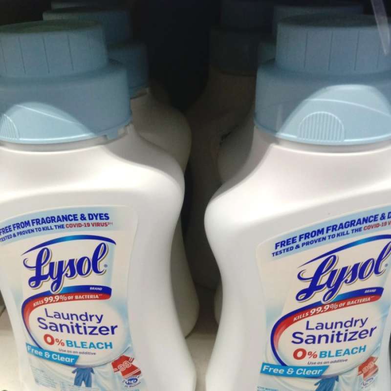 Promo Lysol Laundry Santizer Free & Clear 1,21 Liter/detergent Laundry Diskon 23% Di Seller ...
