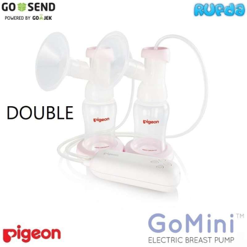 Promo Pigeon Gomini Double Electric Breastpump Pompa Asi Go Mini Kecil ...