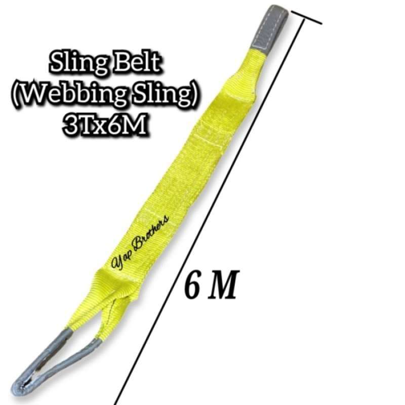 Promo Sling Belt(webbing Sling) 3tx6m Diskon 23% Di Seller Indah ...