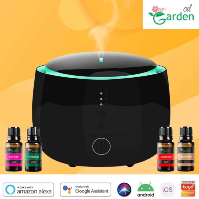 Promo Smart Diffuser Our Garden 300 Ml Ultrasonic Aromatherapy Wifi ...