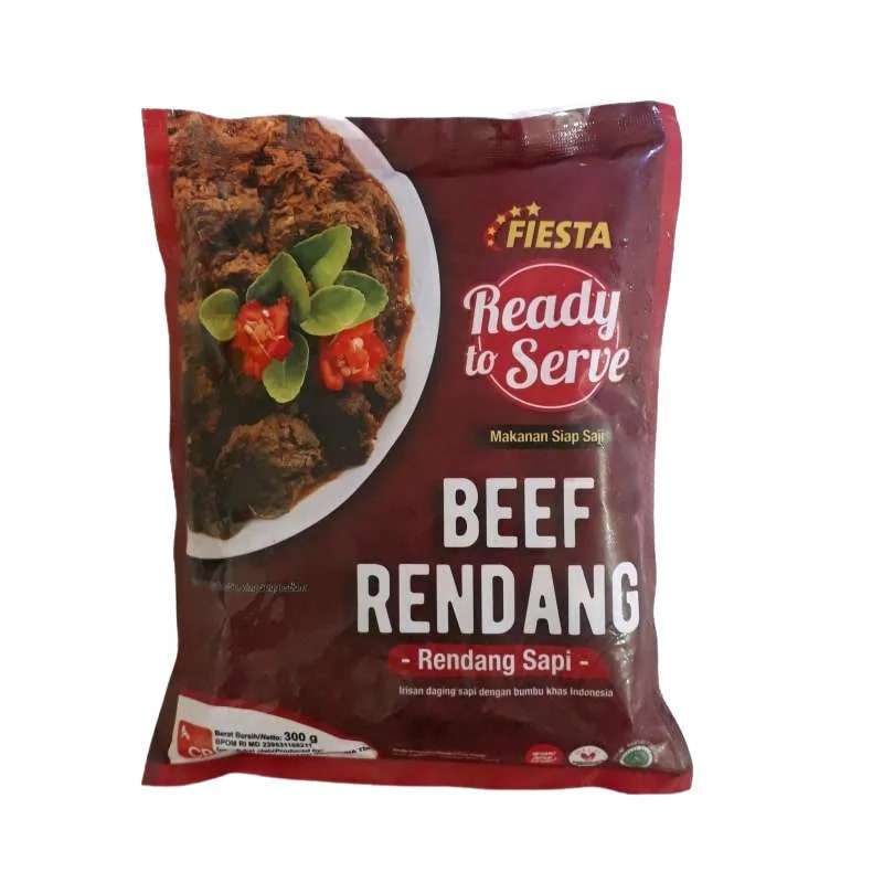 Jual FIESTA RTS BEEF RENDANG 300 GR di Seller Farmers Market Kelapa ...