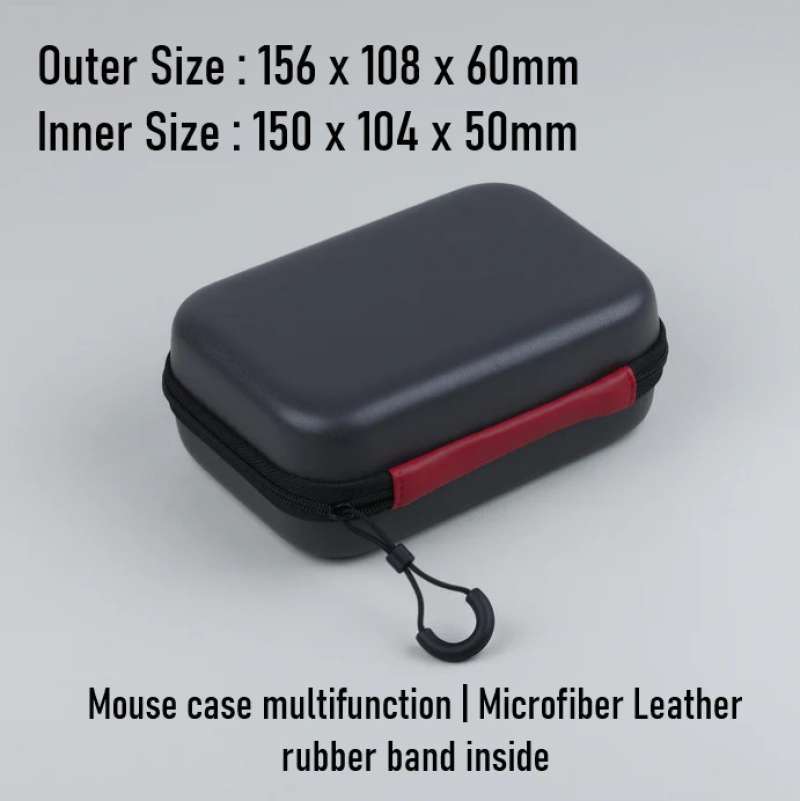 Jual Mouse Case Multi Fungsi - Kotak Mouse Microfibe Leather - Kbdfans ...