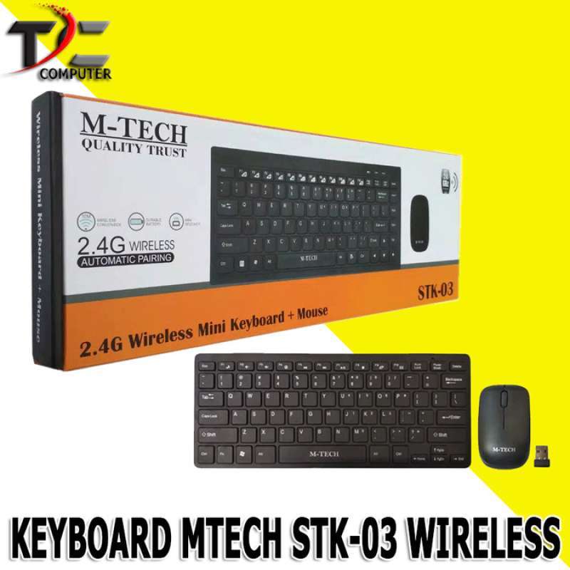 Promo M-tech Keyboard Mouse Wireless Stk-03 Keyboard Mouse Pc Diskon 23 ...