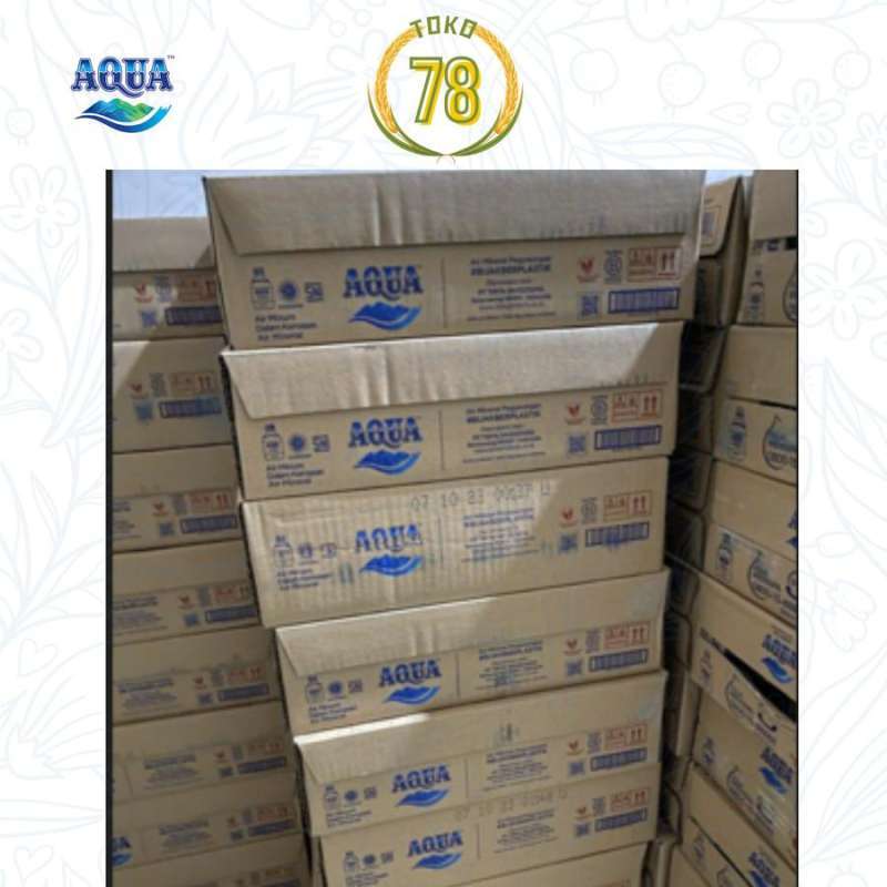 Jual Aqua Mini Kemasan Baru Limited Edition Cube 220ml X 24 Botol (1 Box) Di Seller Indonesia ...