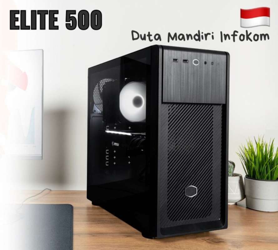 Promo Cooler Master Elite 500 I Odd - Tempered Glass Mid-Tower Gaming ...
