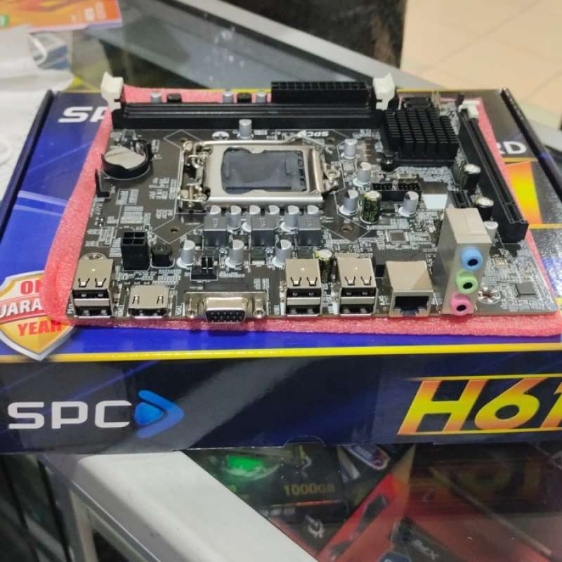 Promo Motherboard H61 Socket 1155 Spc Diskon 23% Di Seller Xixistore ...