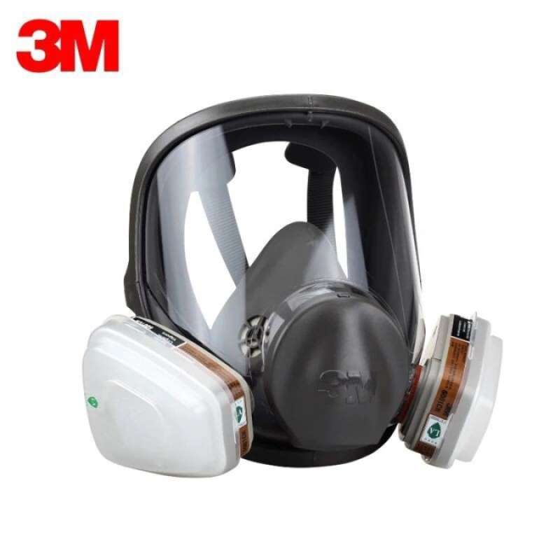 Promo [Import] 15In1 Full Face 6800 Masker Gas Respirator Besar Untuk ...