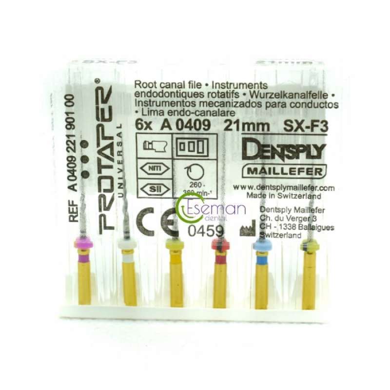 Promo Dentsply Protaper Rotary Files 21/25mm Endo Motor Engine File ...