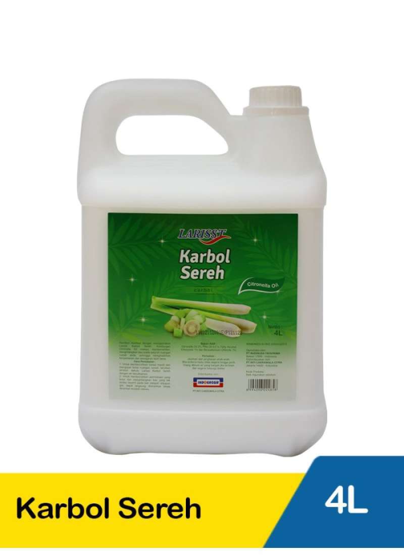 Promo larisst karbol sereh galon 4 liter Diskon 29% di Seller Makmur ...
