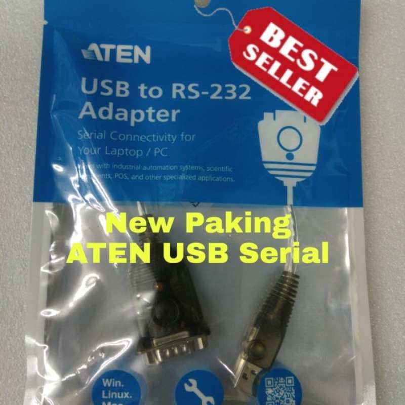 Promo Aten Usb To Serial Rs 232 Converter Diskon 23% di Seller Shika ...