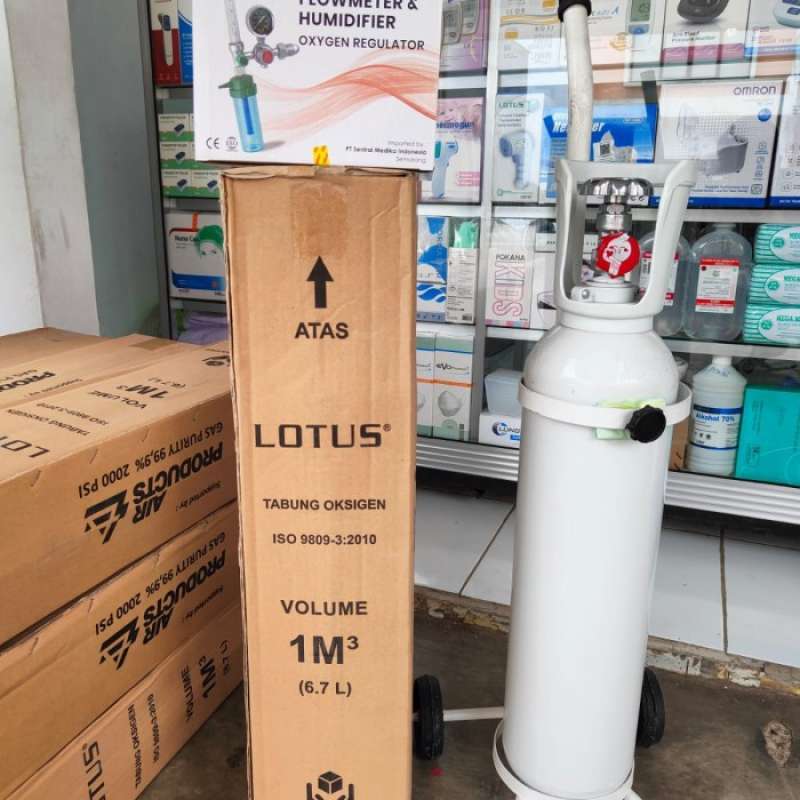 Promo Tabung Oksigen 1m3 Set Lengkap Diskon 17% Di Seller Bergas Selalu - Cikoko, Kota Jakarta ...