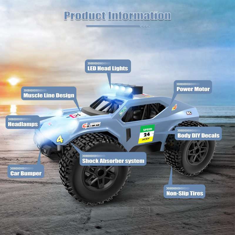 Jual RC Car 1:20 Scale Remote Control Toy Car, 2WD High Speed 30 Km/h ...