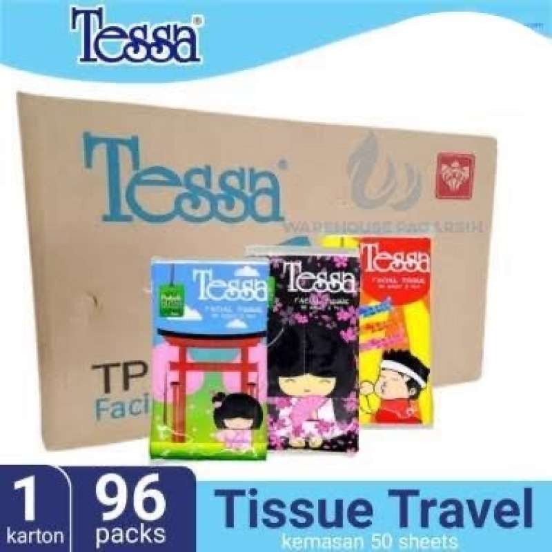Promo Tissue Tessa 50 Sheet Tp 19 (1 Kardus Isi 96 Pcs) Diskon 17% di ...