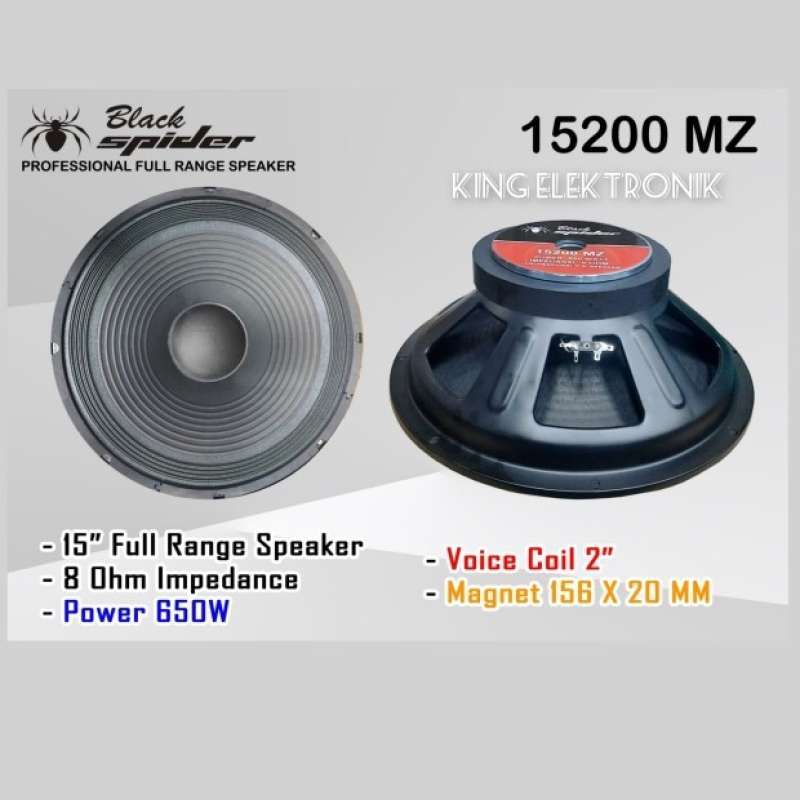 Jual Speaker 15 Inch Black Spider 15200 Di Seller Laris Plaza ...