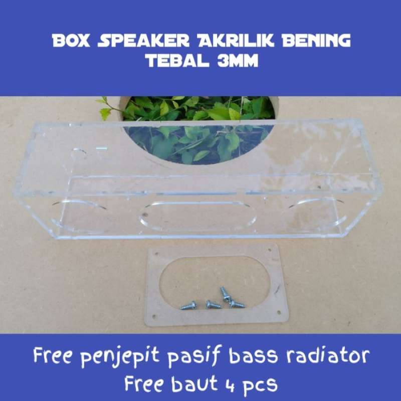 Jual Box Speaker 2 Inch Akrilik Diy 3mm 25x6x6cm Di Seller Laris Plaza - Cengkareng Timur, Kota ...