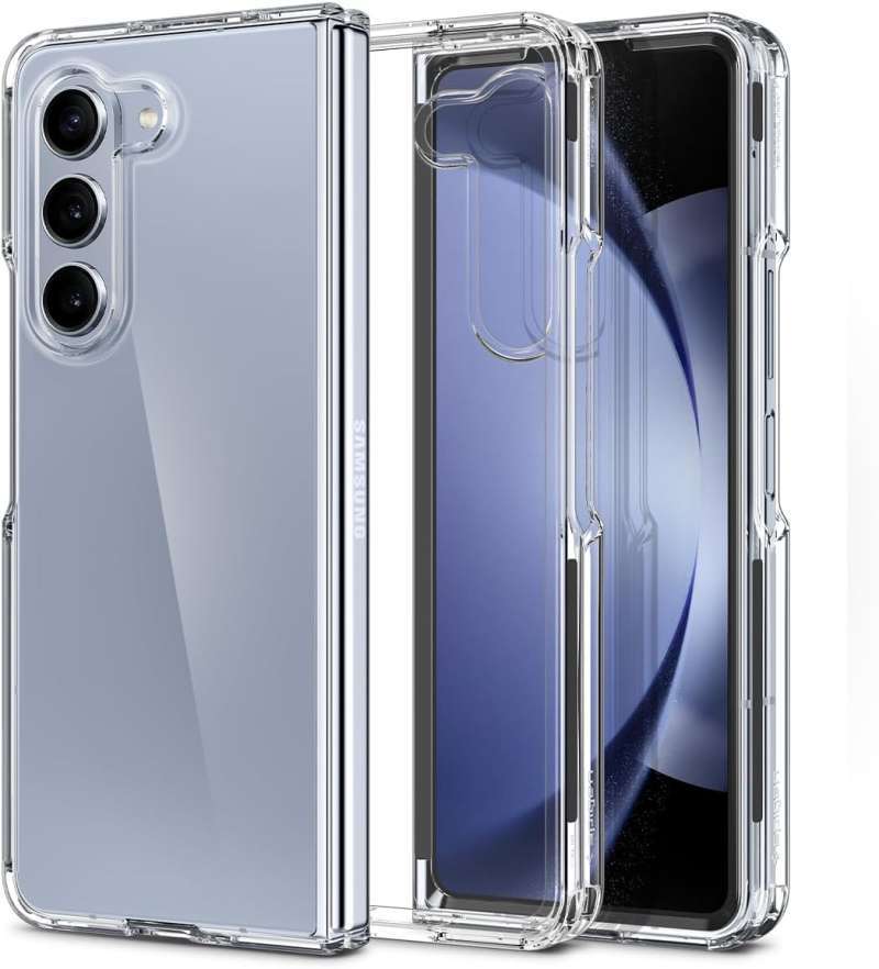 Jual Case Samsung Galaxy Z Fold 5 Spigen Crystal Hybrid Ultra Hybrid ...