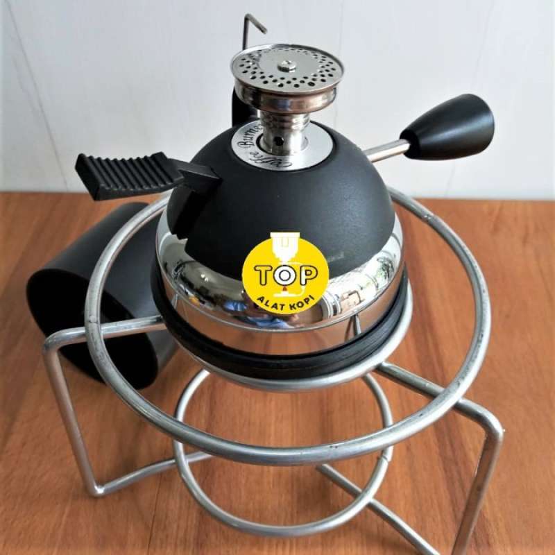 Jual Gas burner mini set kompor kecil syphon mokapot + dudukan besi ...