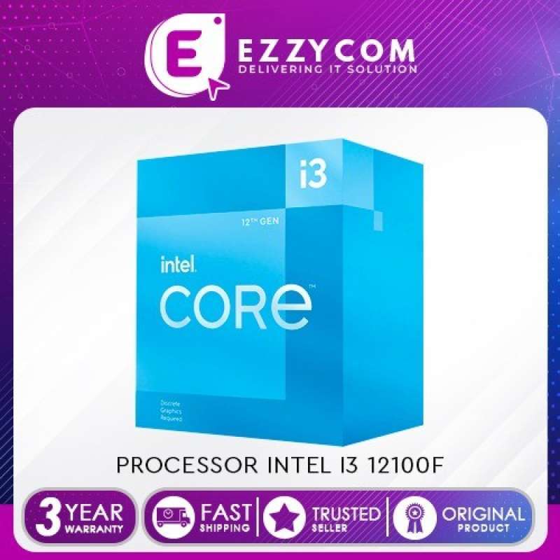 Promo Processor Intel Core I3-12100f Box - Intel Core I3 12100f Box ...