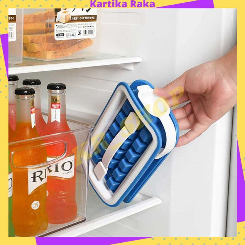Promo KR Cetakan Es Batu Bahan Silikon Silicone Food Grade Bentuk Botol ...