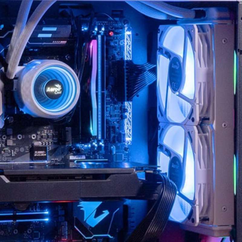 Promo Aerocool Mirage L240 White Argb Liquid Aio Cpu Water Cooler ...