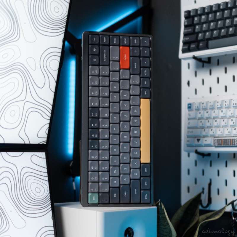 Jual Nuphy Air75 Wireless Mechanical Keyboard - Brown Switch Daylight ...