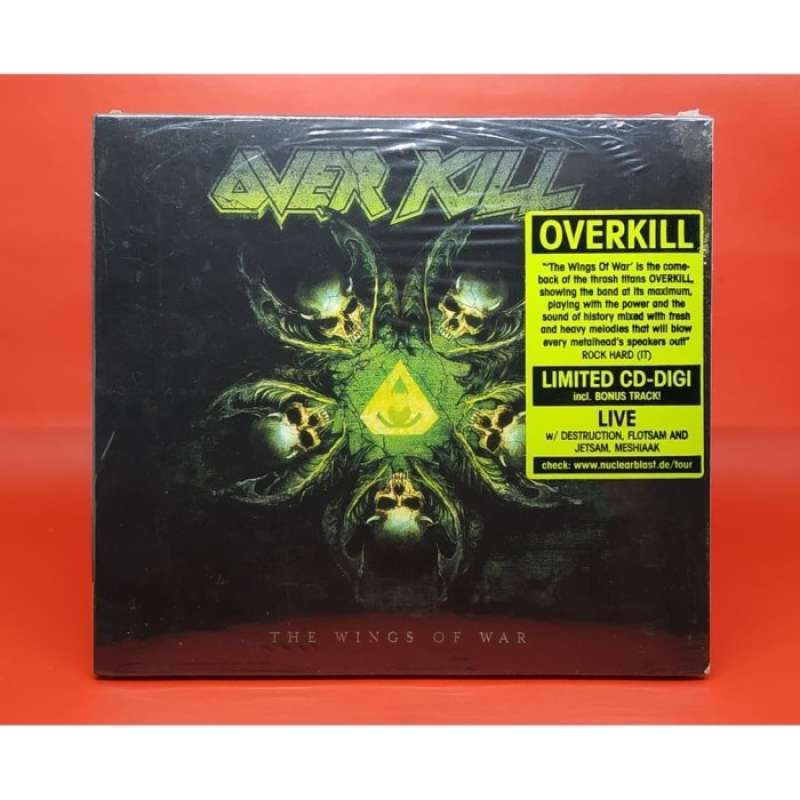 Promo CD OVERKILL - THE WINGS OF WAR LIMITED EDITION Diskon 23% di Seller Qeira Store - Kalibata ...