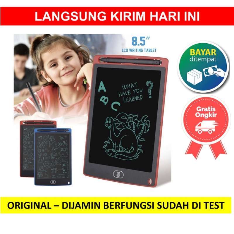 Jual Papan Tulis LED Writing Tablet Drawing Board tab Alat Pen Layar 8. ...