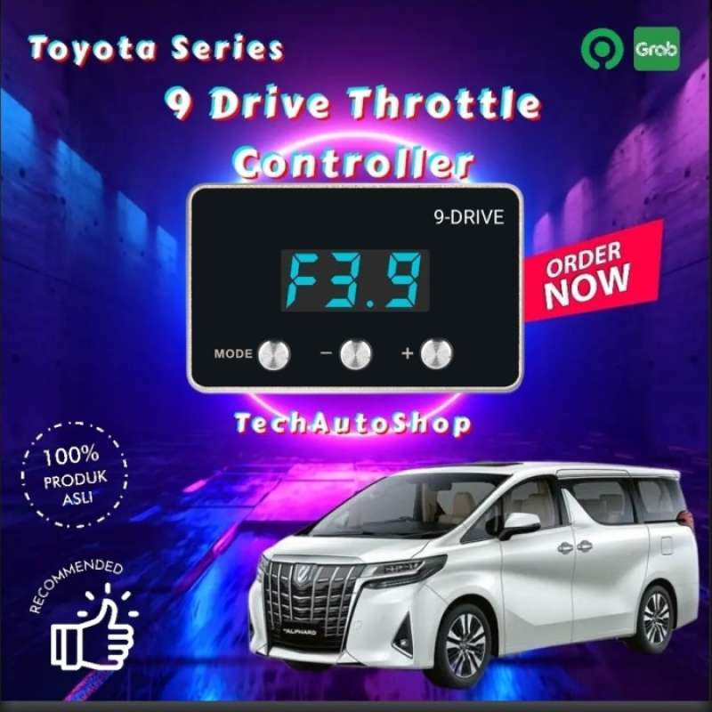 Jual 9 Drive Throttle Controller Toyota Alphard Series Piggyback 9drive ...
