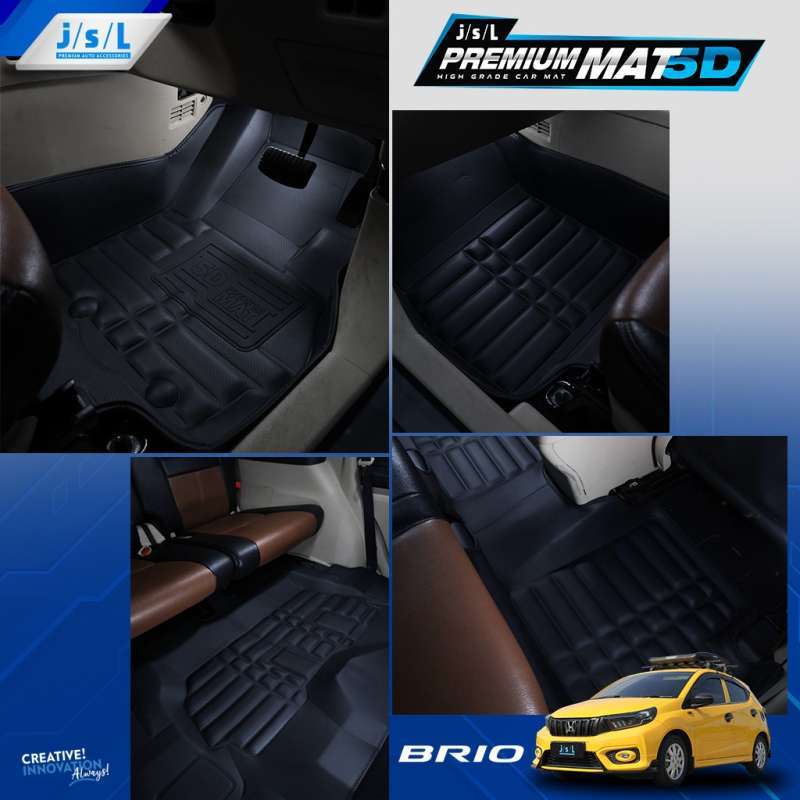 Jual All New Brio Karpet Mobil 5d Jsl Mat Model Carbon Di Seller ...