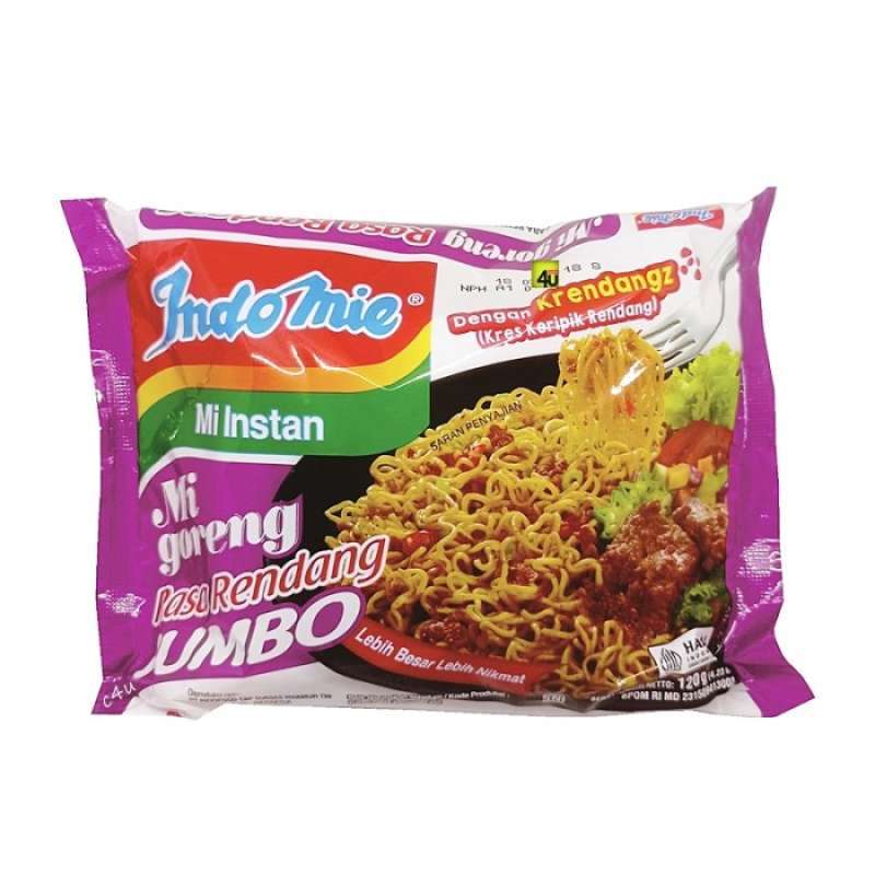 Jual Indomie Mi Goreng Rendang Jumbo 120gr Di Seller Farmers Market ...