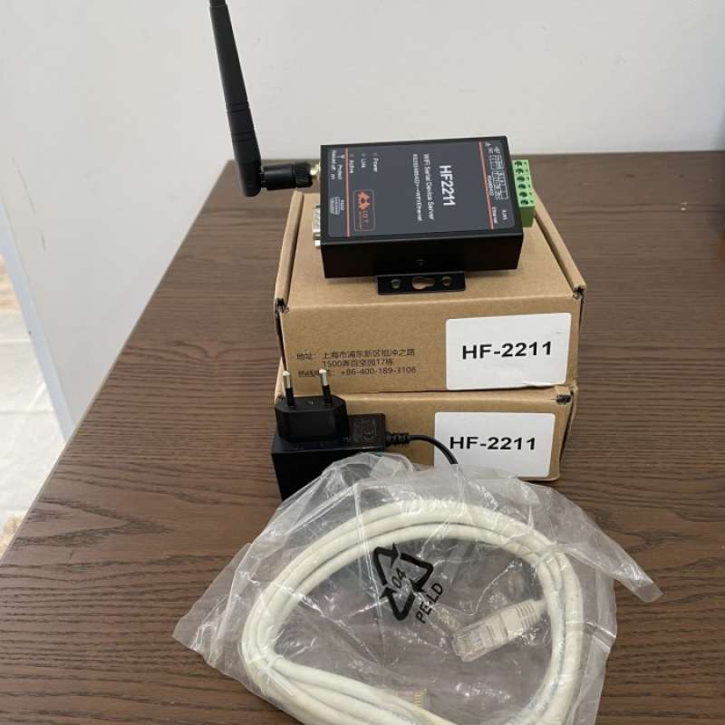 Jual Serial to Ethernet WIFI Converter RS232/RS485 to TCP IP Modbus ...