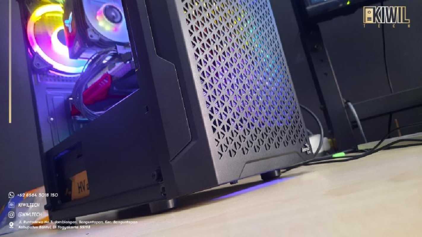 Jual PC Gaming Frontale Tower 12 Intel i3 Gen 10 ft GTX 1650 GDDR6 4GB di Seller Kiwil ...