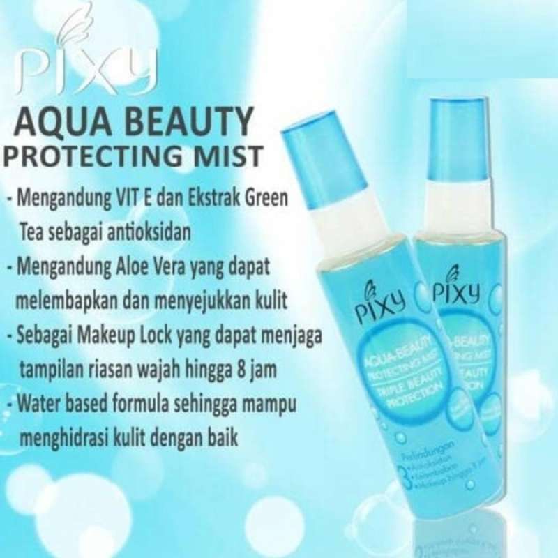 Jual Ori 100% Pixy Aqua Beauty Protecting Mist Spray 60 Ml | Pixy ...