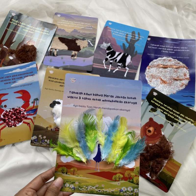 Jual Texture Sensory Play Activity Set Mainan Edukasi Sens Hewan - Full ...