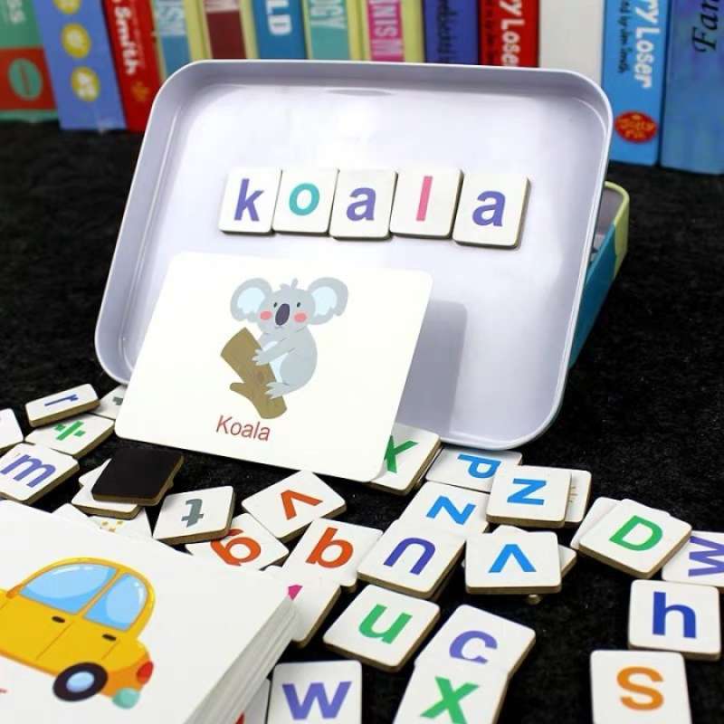 Promo Magnetic Letter Box - Mainan Edukasi Anak - Belajaf Mengenal ...