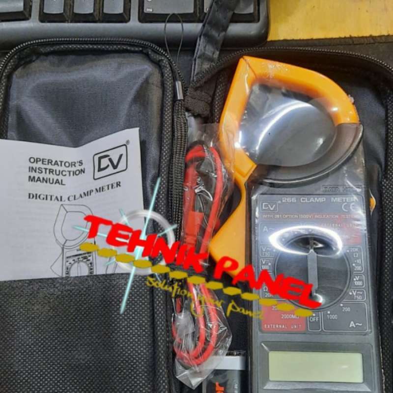 Jual DIGITAL CLAMP METER/TESTER MULTI METER AC DC VOLTAGE / TANG AMPER ...